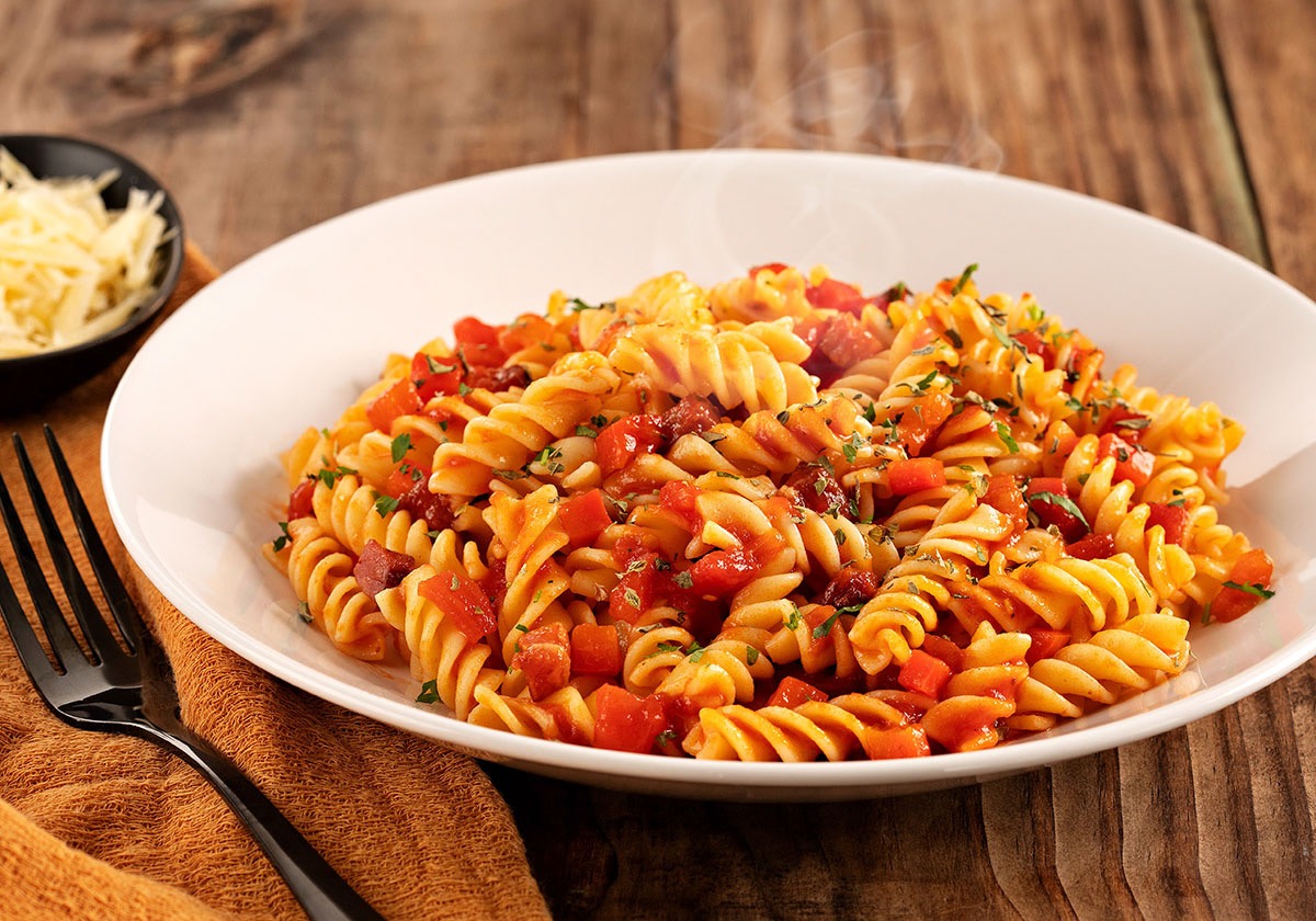 Fusilli alla Matriciana | Adria Alimentos