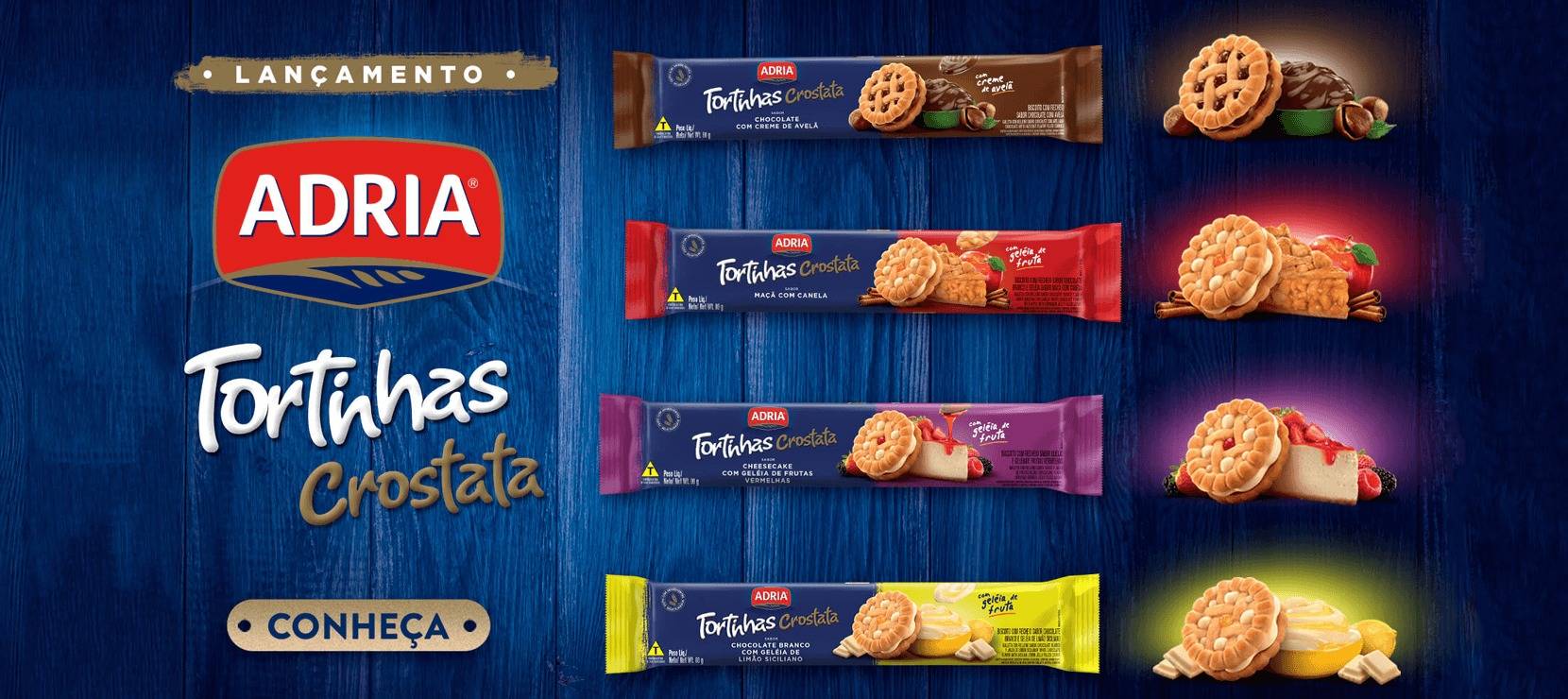 Tortinha Crostata | Adria Alimentos